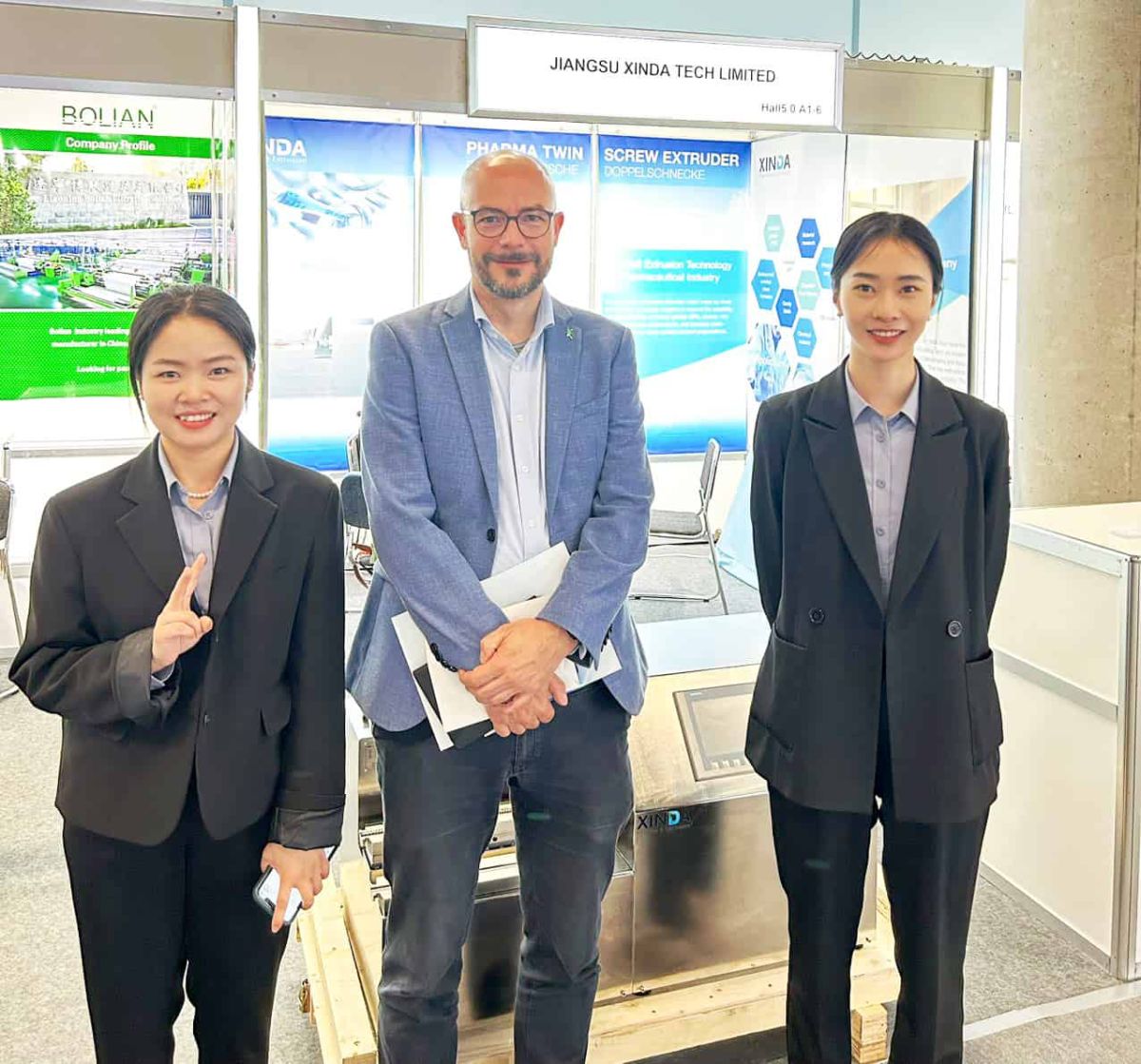 Xinda participated in the 2024 ACHEMA